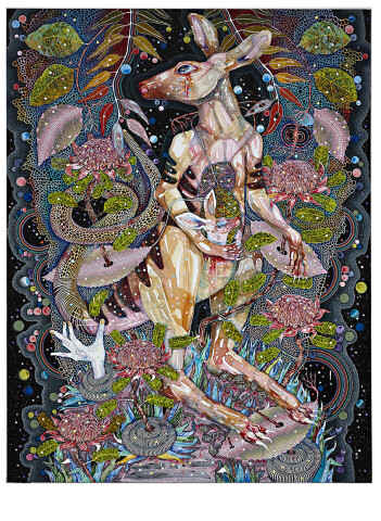 Del Kathryn Barton: Express Yourself: Romance Was Born for Kids, 2014-15