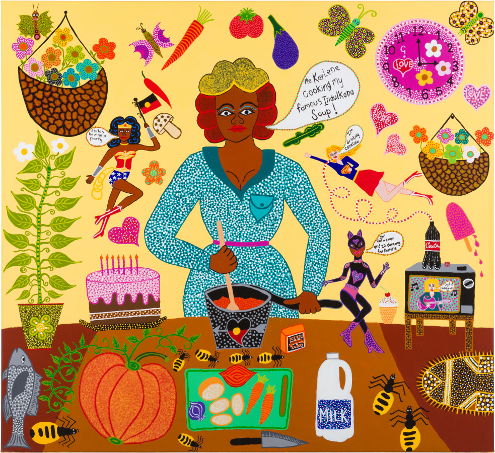 Kaylene Whiskey: Indulkana Soup, 2024-25 - Roslyn Oxley9 Gallery